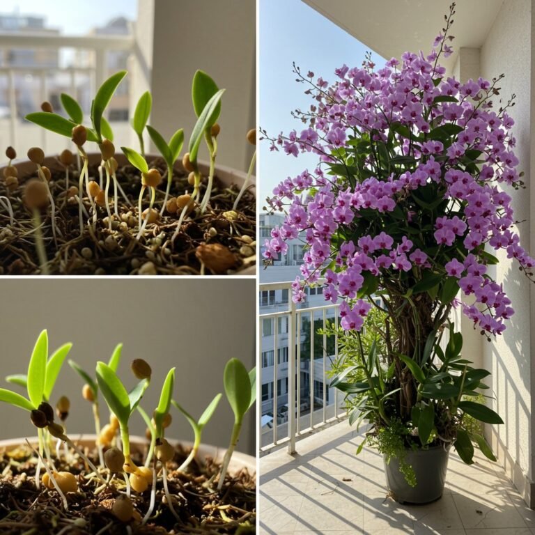 🌺 Bujna orhideja uz ovu prirodnu metodu — čak je i rasadničari koriste ...