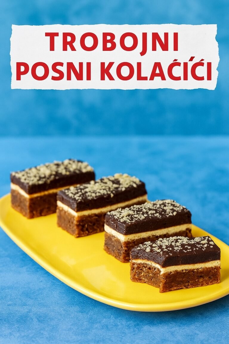 🌿 Najlepši posni kolač za slavu – mekan, mirisan i nestaje za tren ...